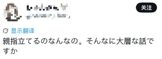 有日本网民指责高市早苗“到底要拉低日本形象到什么地步？”，像她这种靠着邪教和献媚上台的无能之人还搞不清楚状况吧。